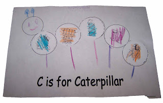 Children's Learning Activities: C is for Caterpillar