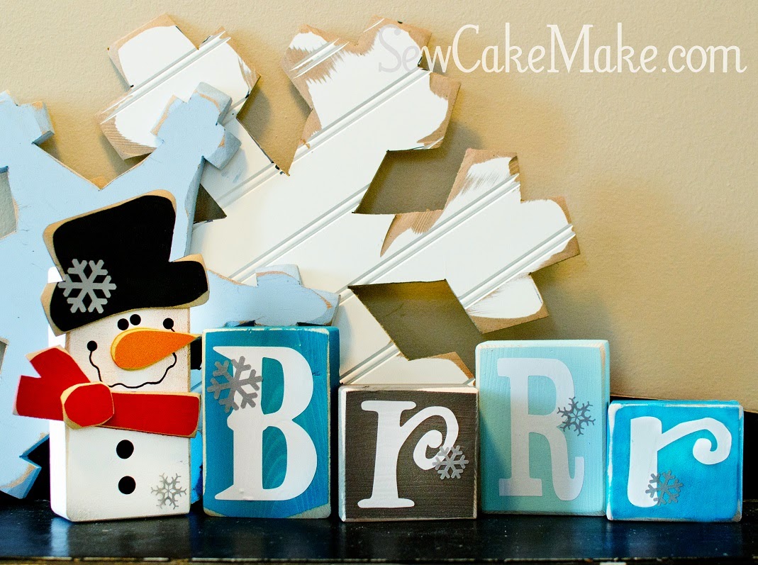 The Sew*er, The Caker, The CopyCat Maker: BrRr Snowman Set