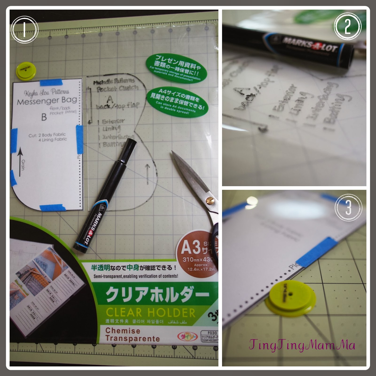 TingTingMamMa: Tutorial: Pattern Tracing--New Trick