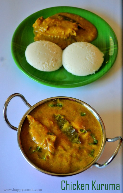 Chicken Kuruma | Chicken Gravy | Chicken Recipes | Happy's Cook