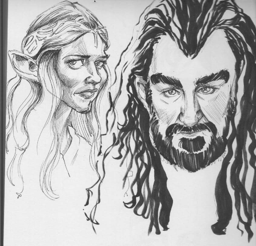 Who Broke The Pencil?!: Some more random stuff, and a little Hobbit.