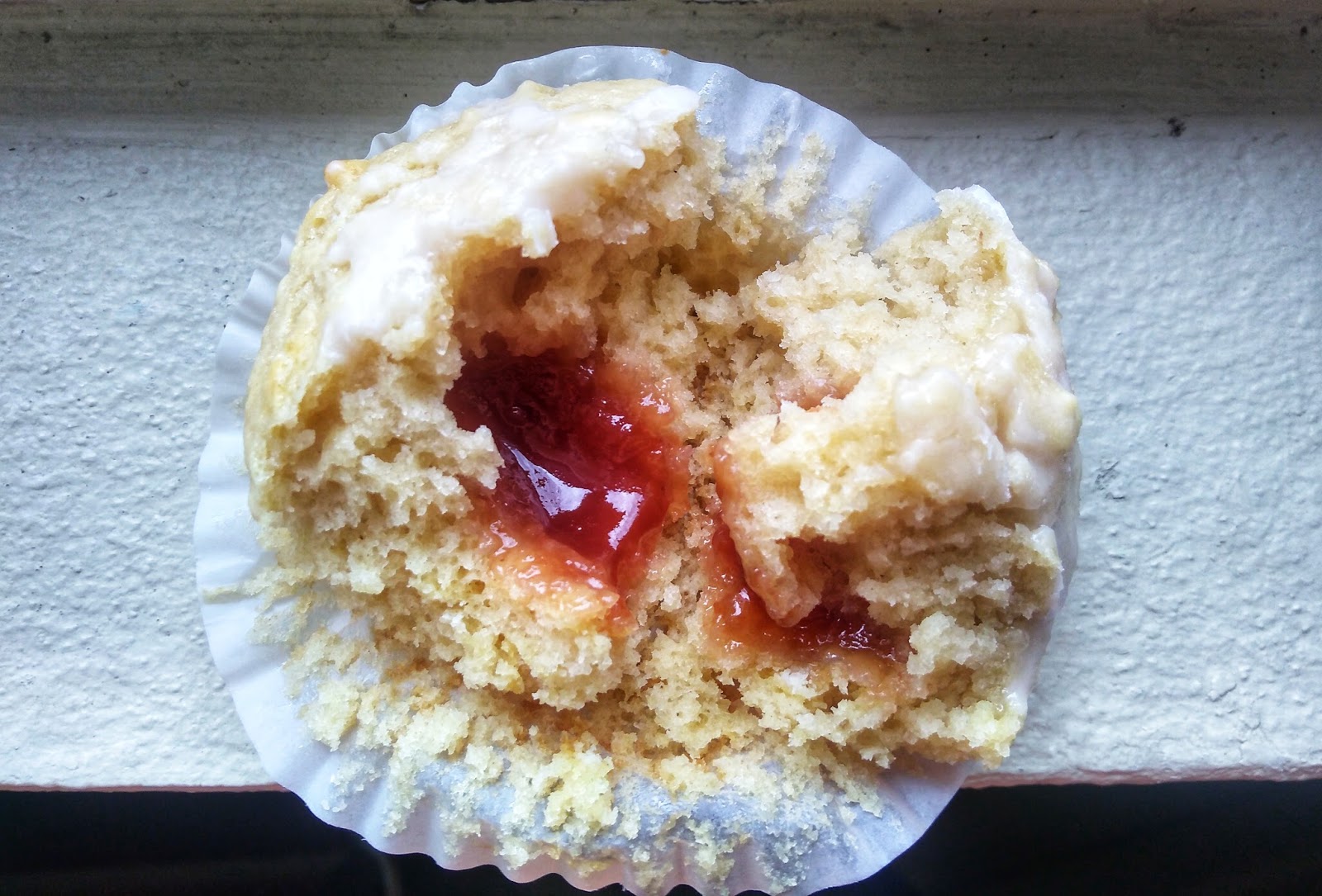 Passion Kneaded: Jam-filled Muffins #MuffinMonday
