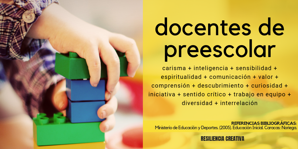¿Qué es ser docente de preescolar?