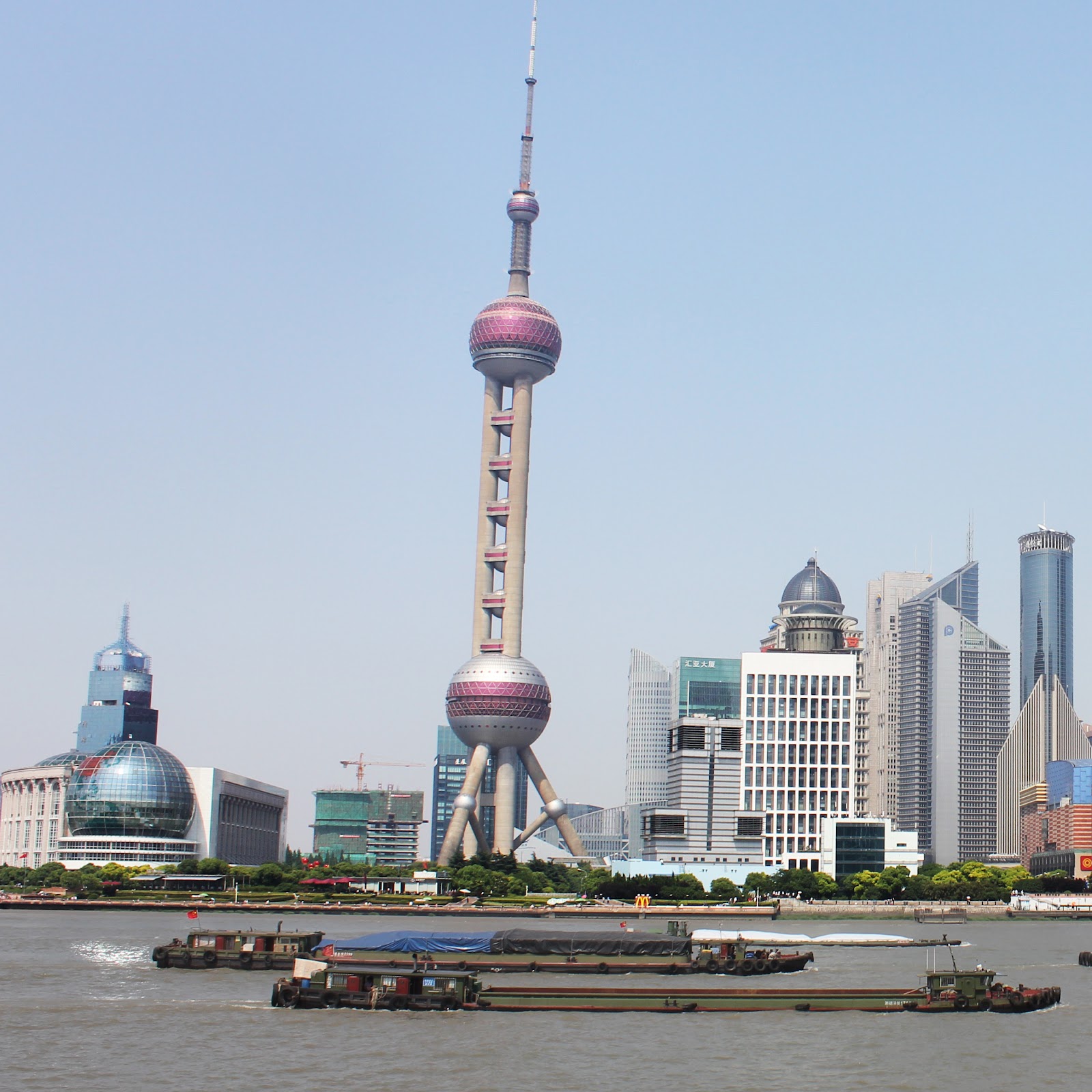 Shanghai tv tower - stampnery