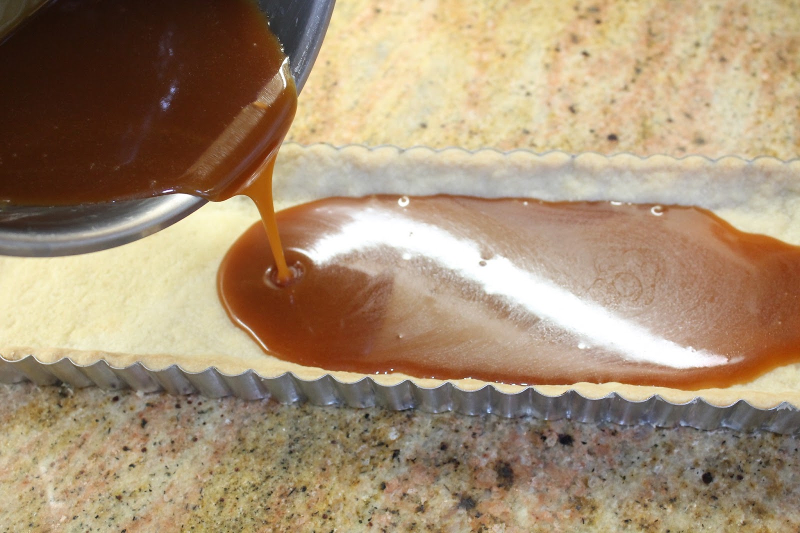 Chocolate Caramel Tart | The Brunette Baker