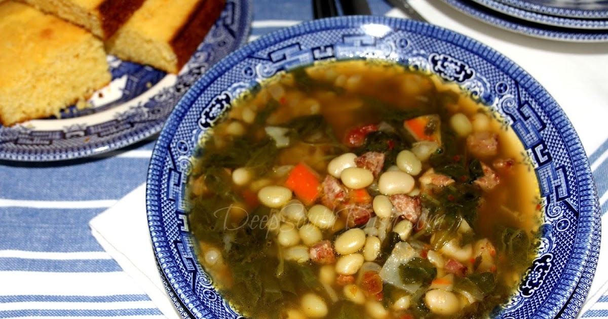 Deep South Dish Turnip Green Soup Aka Swamp Soup