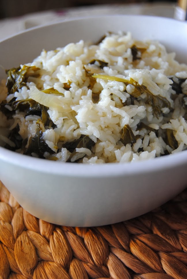 As nossas cozinhas: Arroz de grelos de nabo