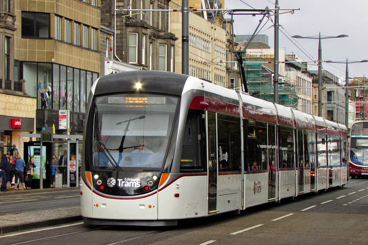47s and other Classic Power at Southampton: Edinburgh Trams, 28th ...