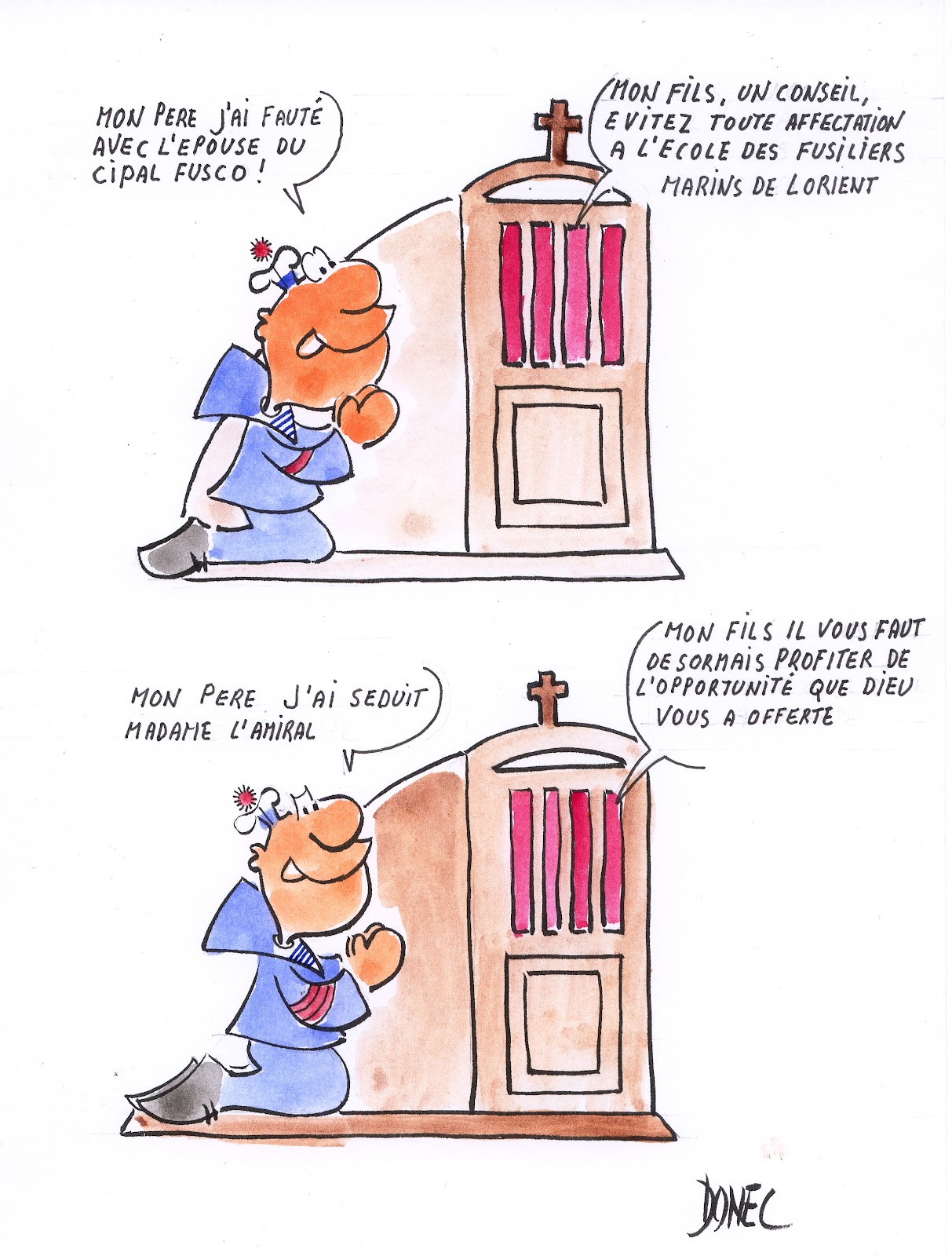 La Marcophilie Navale Envelopmer: Humour dans le carré Marine nationale ... La Marcophilie Navale Envelopmer: Humour dans le carré Marine nationale ...