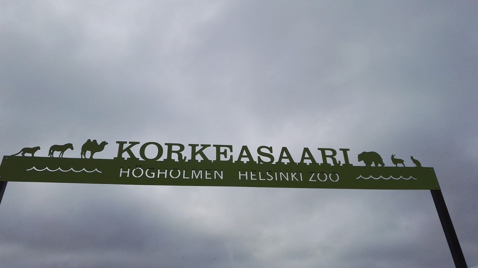 Kotona ja kaupungilla: Päivä Korkeasaaressa