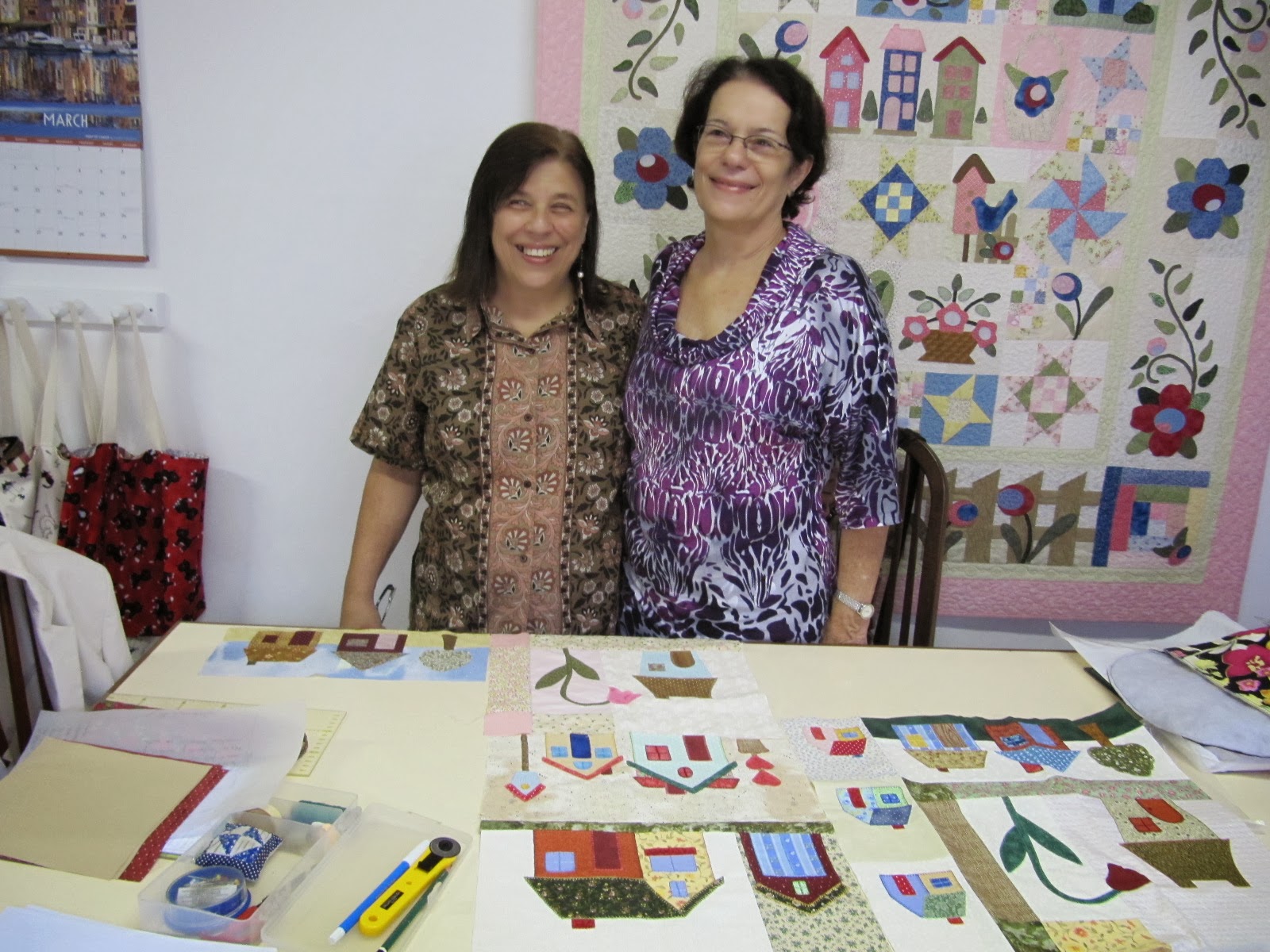 Confraria Do Patchwork: Casinhas e mais casinhas