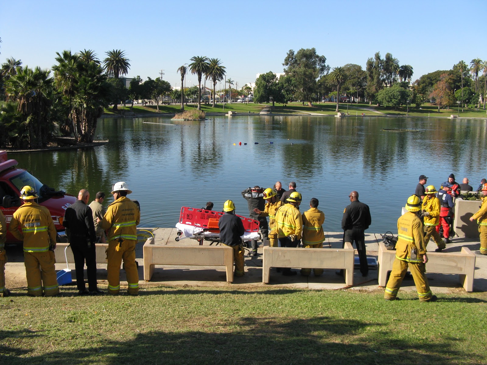 LAFD- Dive Search and Rescue Team: Body Recovery MacArthur Park