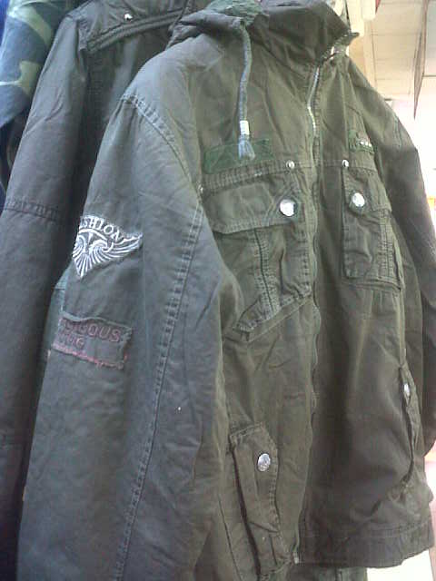 JAKET ARMY HODDIE TRENDI - X'MEN FASHION COLLECTION