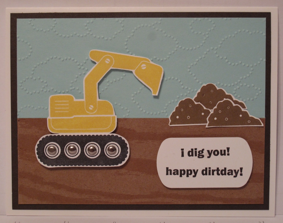 Craft Room Stamper: I Dig You Card Share #1