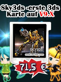 sky3ds Flashkarte: 3ds Flashkarte Vergleich