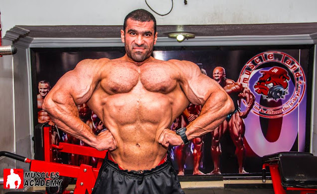 Muscle Lover: Egyptian muscle beast Ahmad El Araby