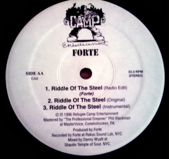 Rap War Rap: John Forte - Riddle Of The Steel (Vinyl 12") (1996) (Re ...