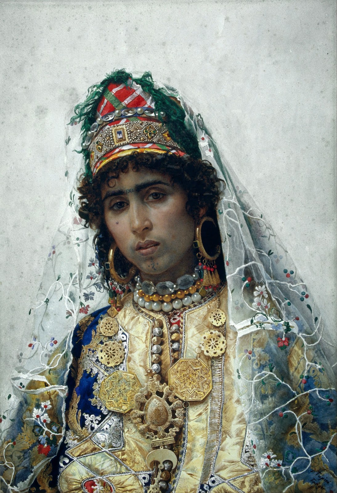 Josep Tapiró Baró: The Berber Bride (1896)