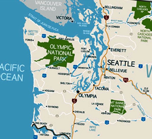 Scene Through My Eyes: The Olympic Mountain Range