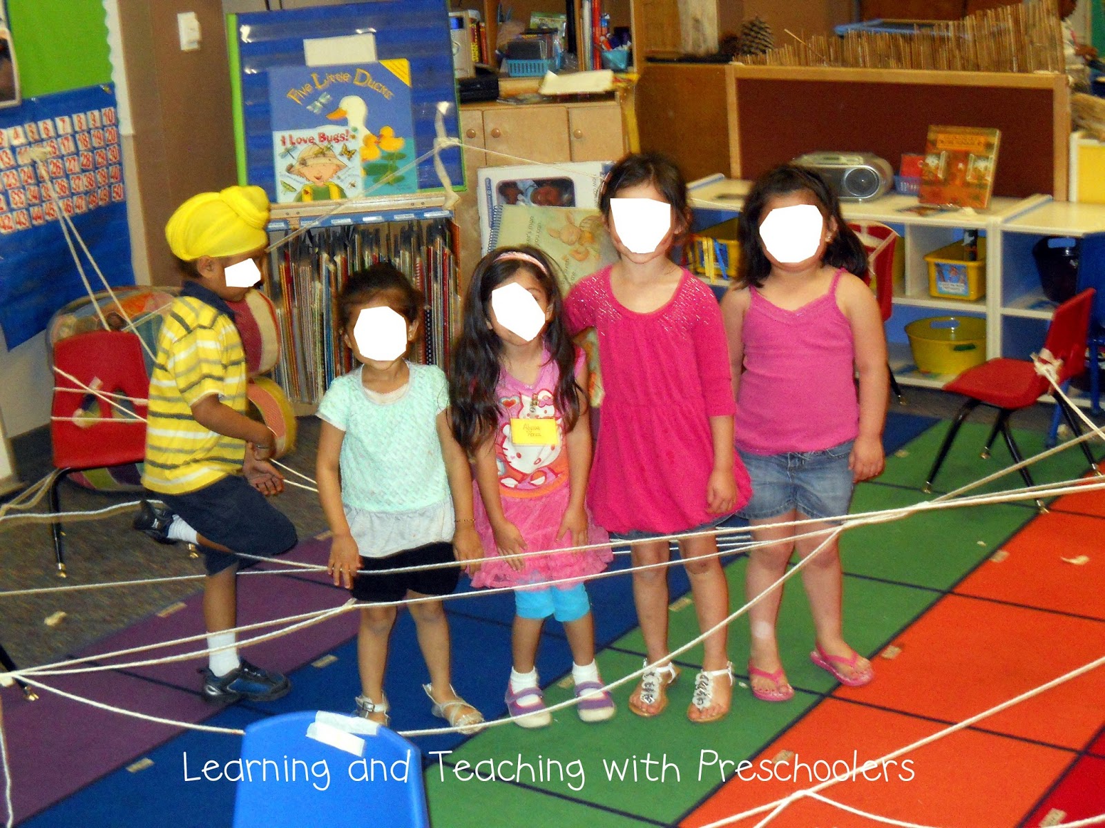 Learning and Teaching With Preschoolers: Making a Web