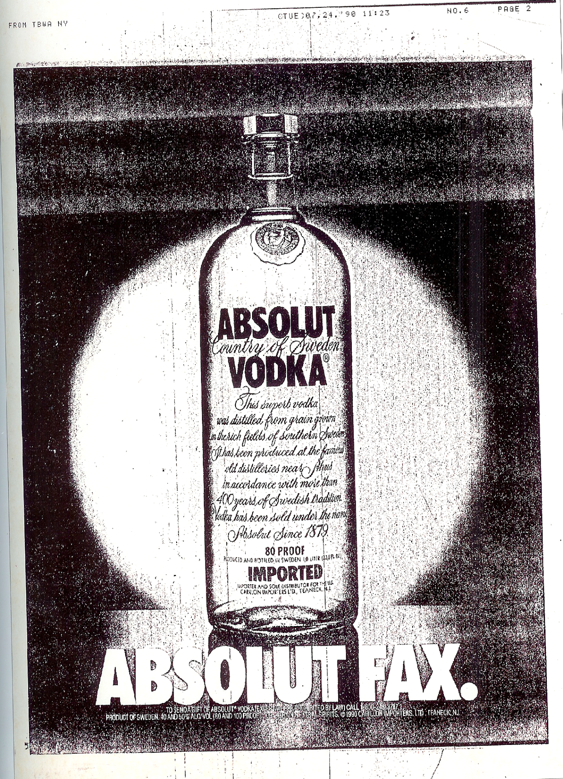 Flyer Goodness: The ABSOLUT Vodka Advertising Story