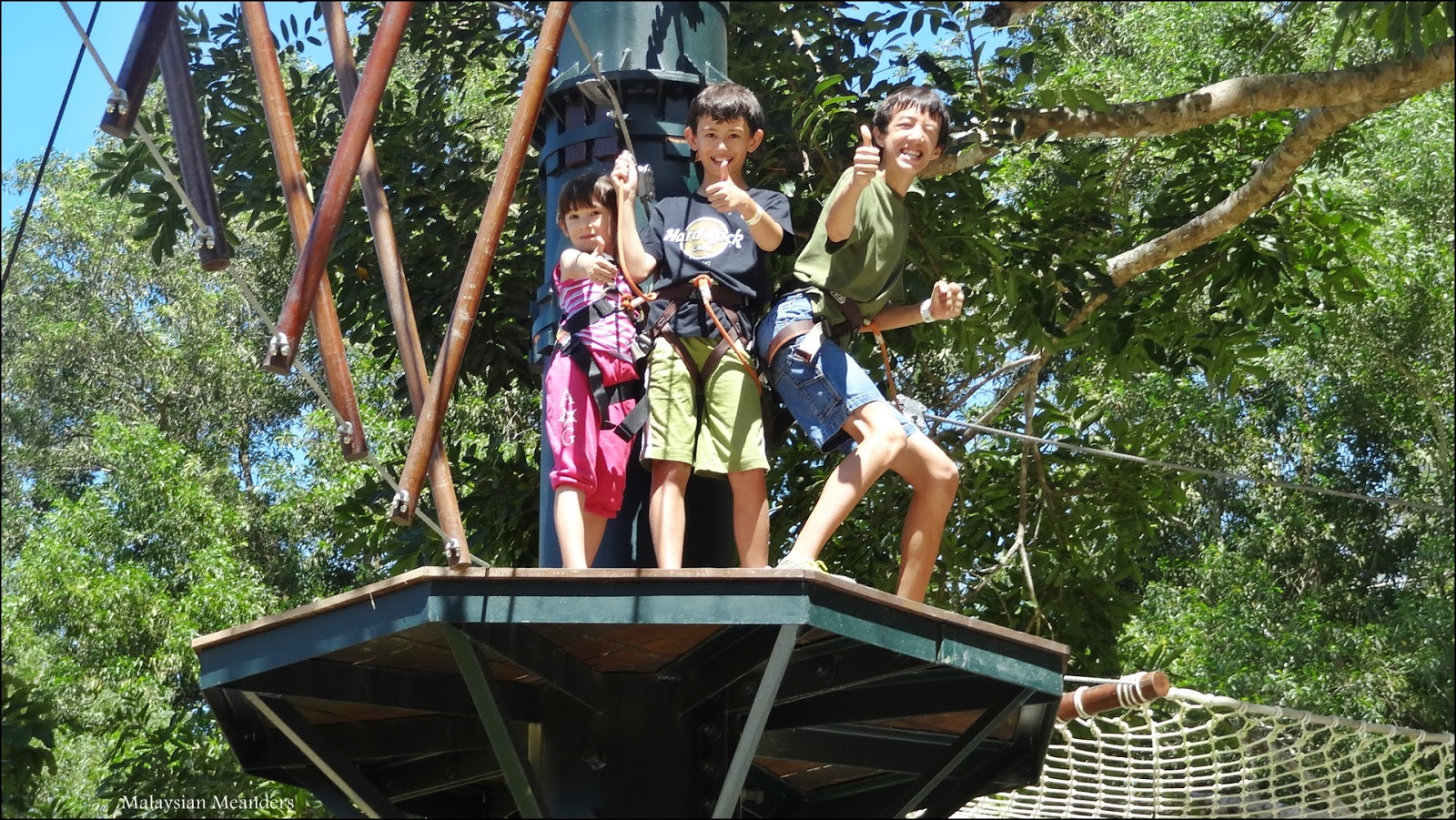 Malaysian Meanders: ESCAPE: Penang's New Eco-Adventure Park