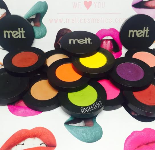 Melt Cosmetics Eyeshadow Stacks (Radioactive, Dark Matter, & Love Sick ...