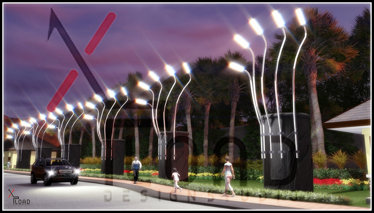 Xpload Design studio: Pengajuan Desain Jalan Masuk Perumahan