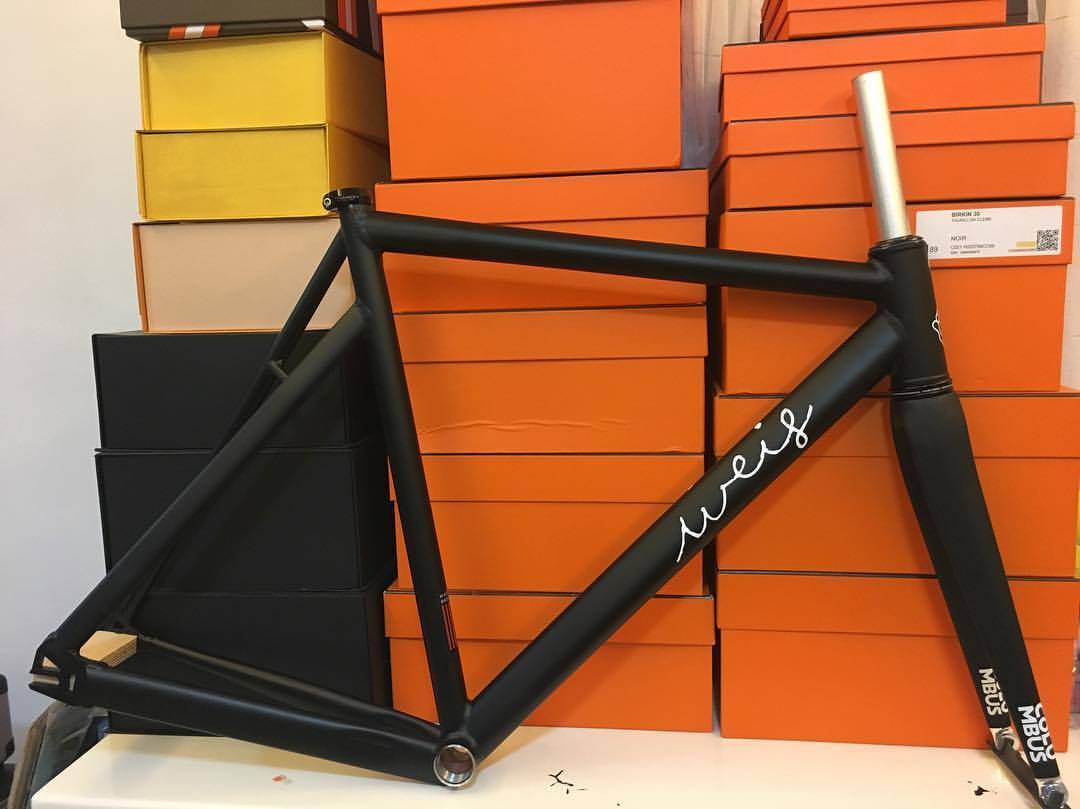 Laguna Fixed Gear: Bike Feature: John Cyril's Weis Hammer Track
