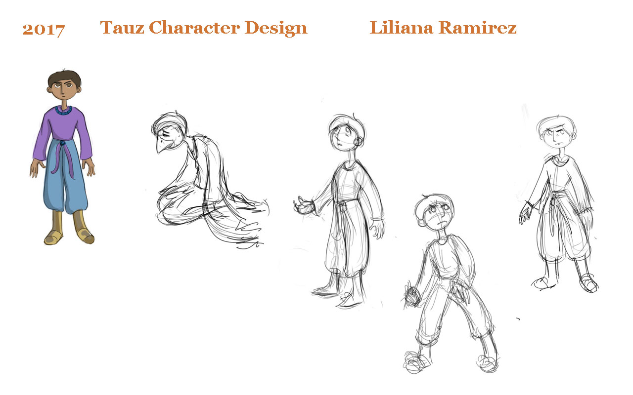 Liliana Ramirez 487E Character Design