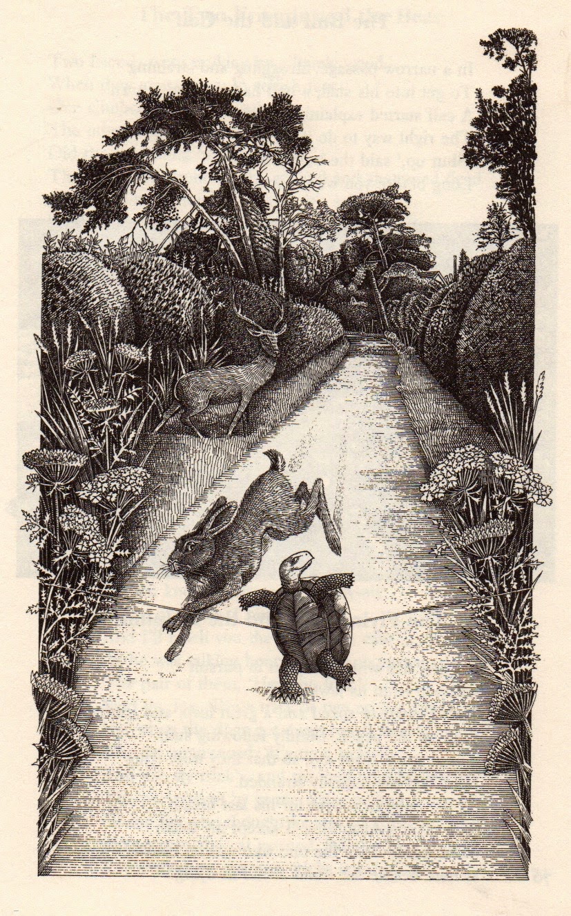 John Vernon Lord: 'The Hare and the Tortoise',