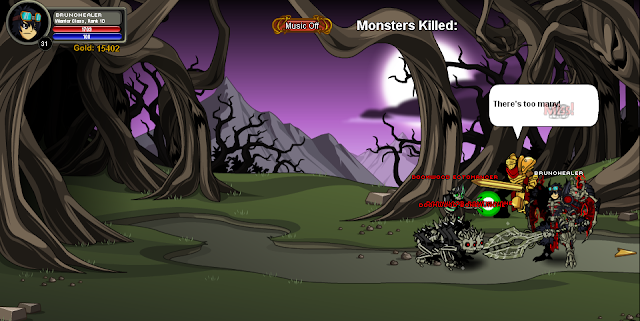 AQW News Brasil: Tutorial: DoomWood Forest