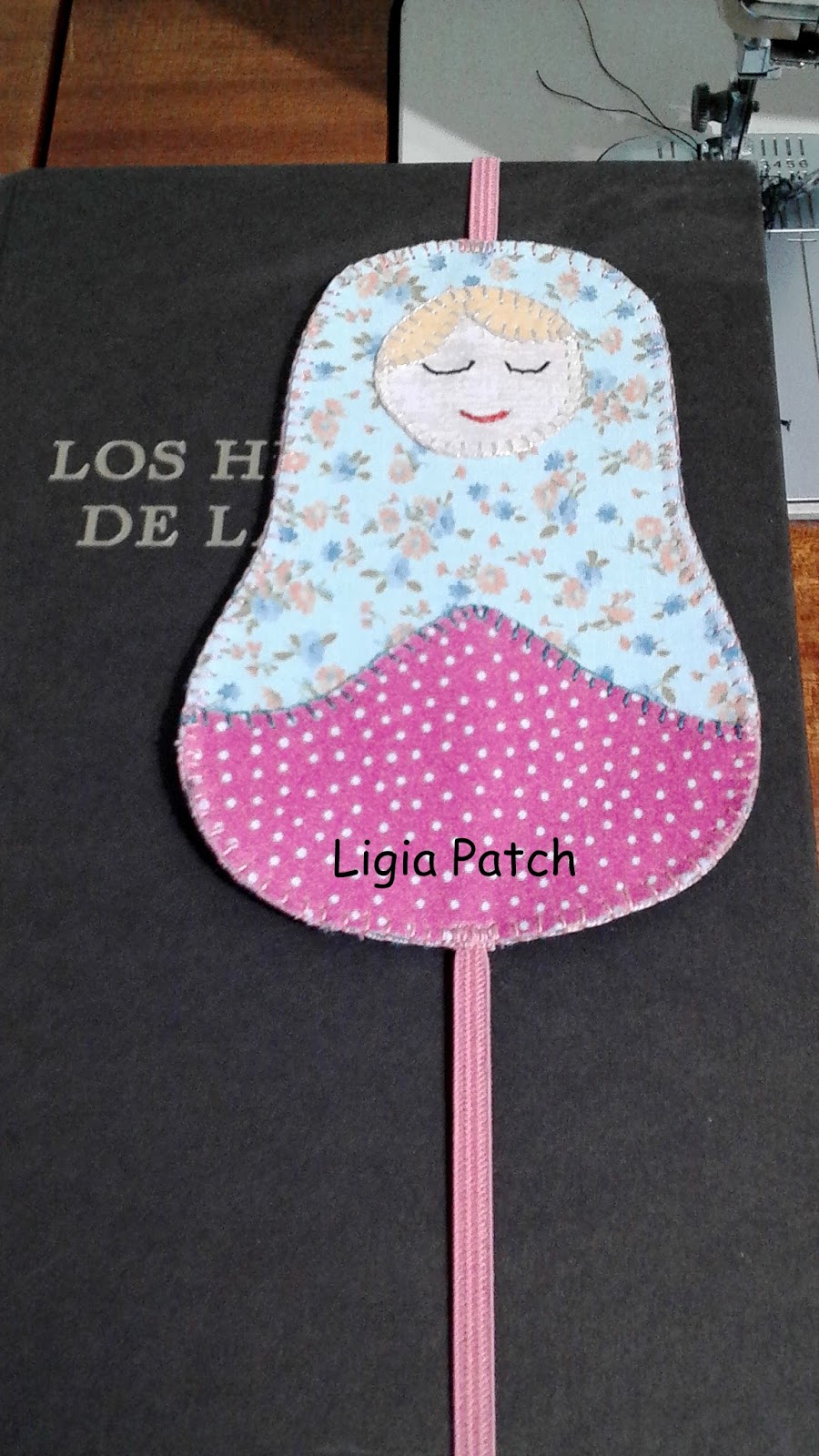 Ligia Patch: MARCADORES DE LIBROS