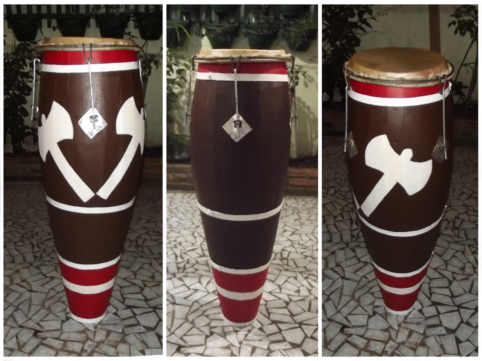 Coração Tambor: Reforma de Atabaque