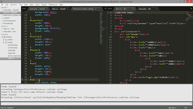 CARA INSTAL SETI_UI THEME SUBLIME TEXT 3 - Berbagi Ilmu