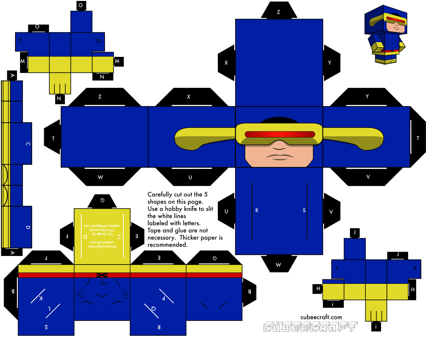 bonjour craftie: Cube Craft