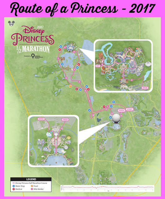 Princess Half Marathon Course Maps Updated Kessel RunnerThe Kessel Runner