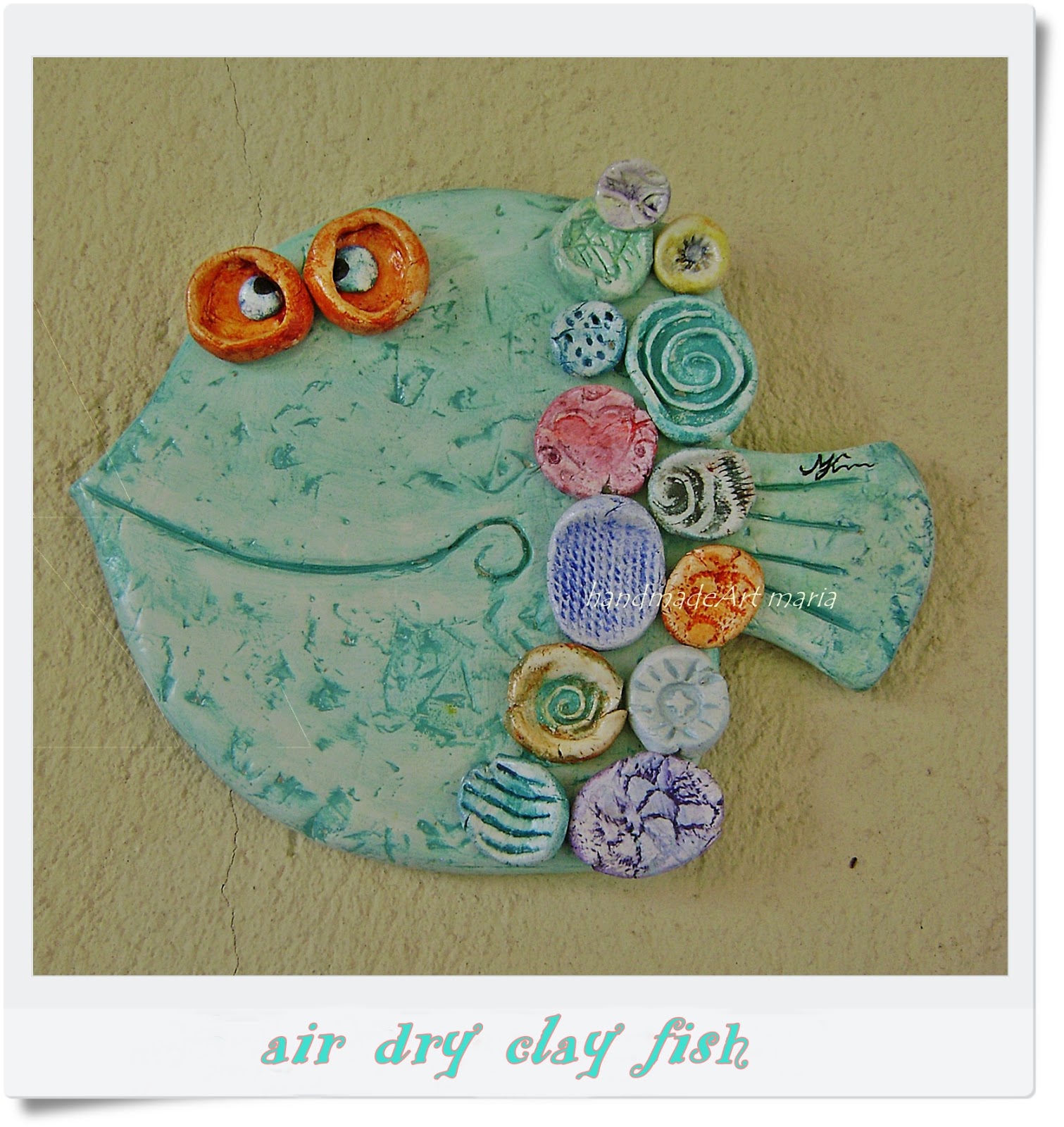 handmade art: SUMMER CLAY CRAFTS - PART 1