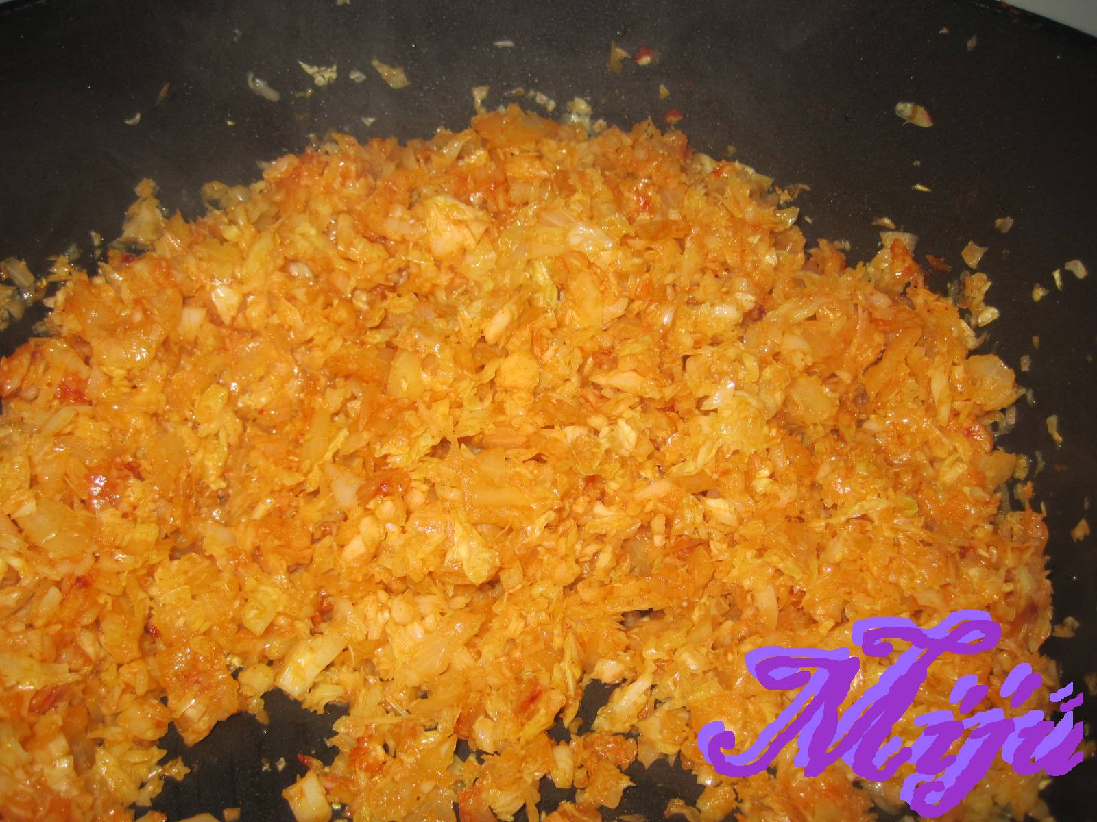 EL BOCADO DE LA HUERTA: COL PICADA Y SALTEADA