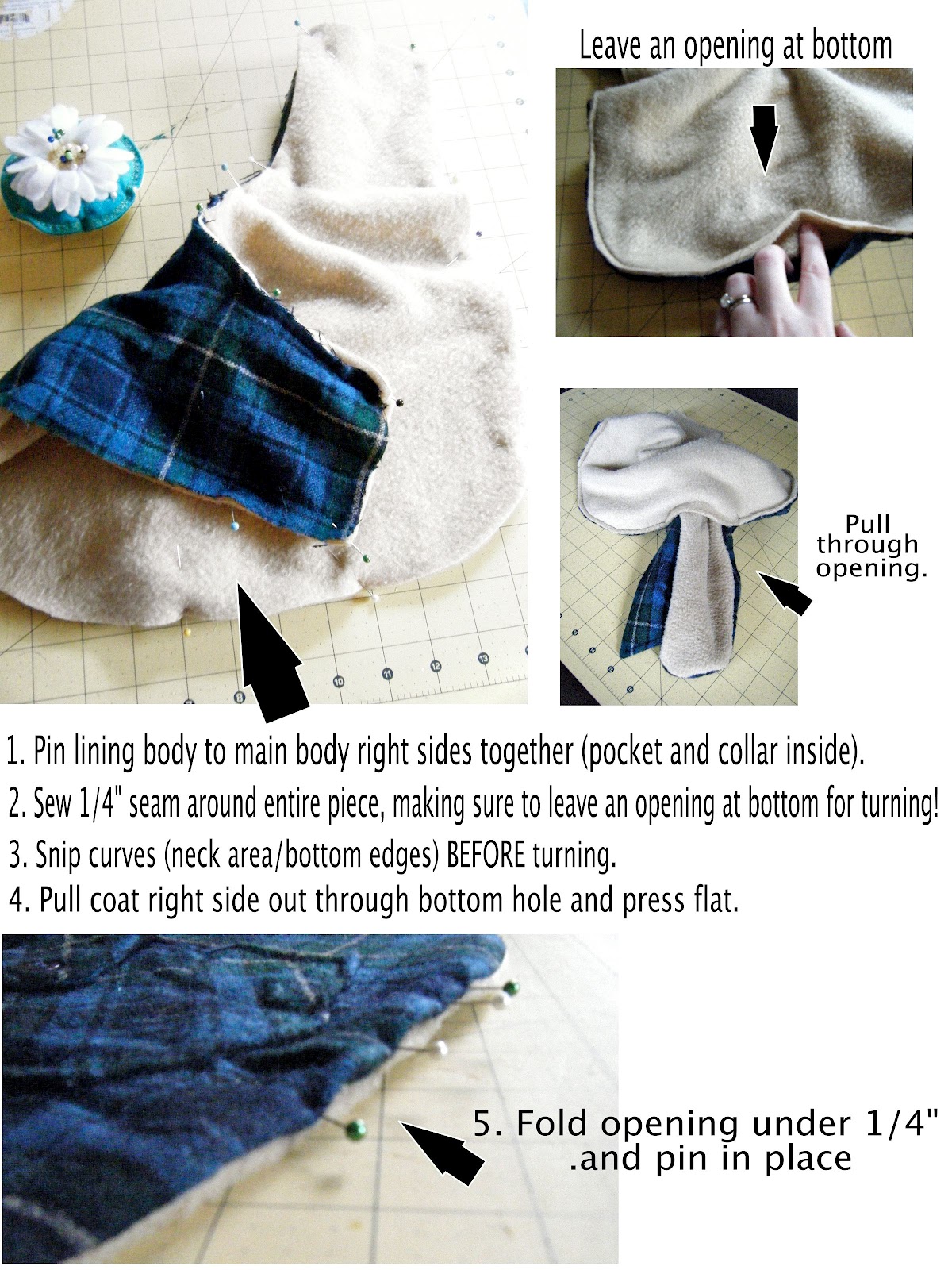 Diy Dog Coat Sewing Pattern at Janice Thrash blog