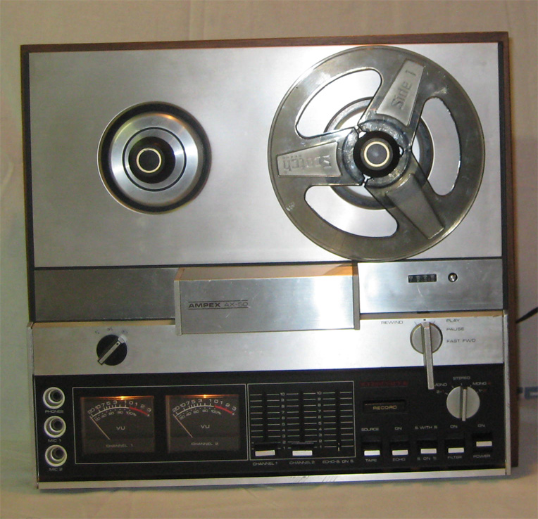 Robert's Sound: Ampex AX-50 reel-to-reel tape deck