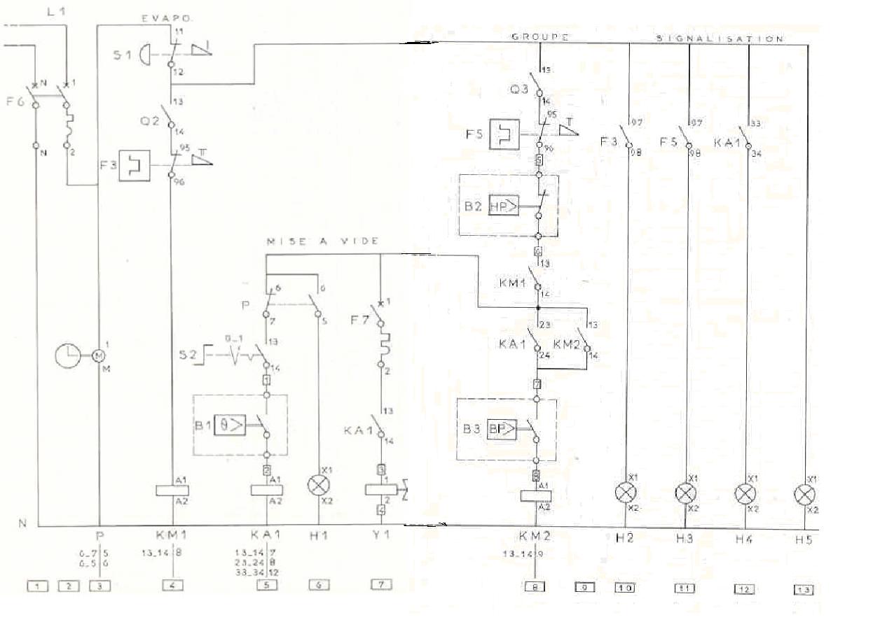 Climatisation Et Chauffage: CIRCUIT DE COMMANDE de TIRAGE AU VIDE UNIQUE