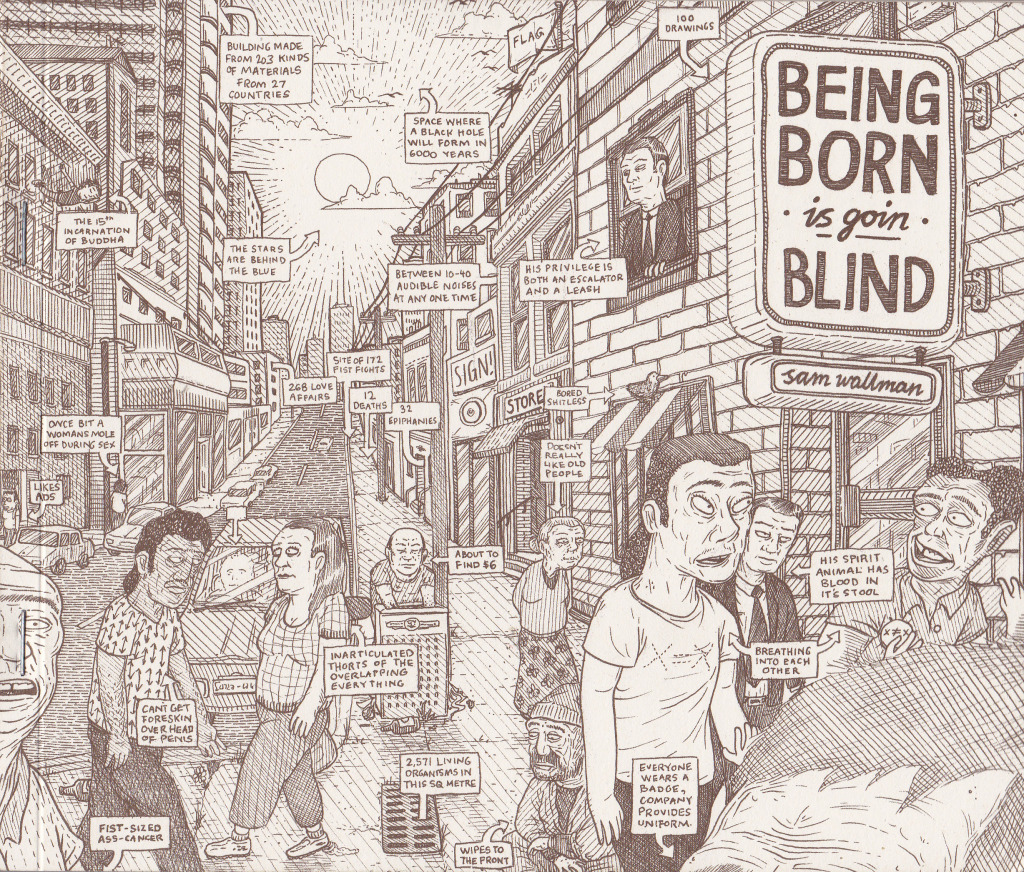 Notes from a Pawpedaller: Sam Wallman: Being born is goin' blind