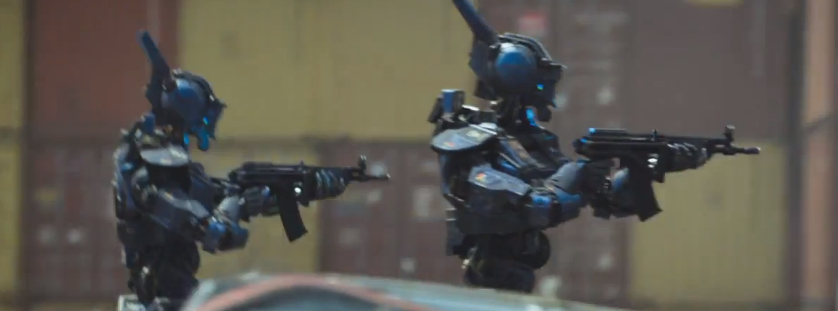 First Clip From Chappie | The Movie Bit
