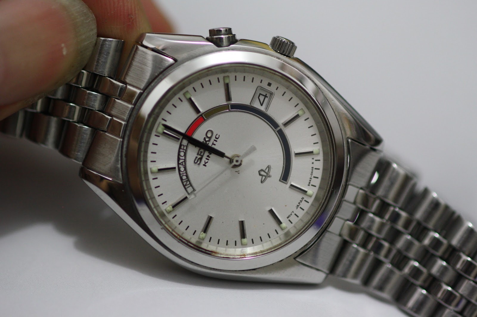 sale $ koleksi jam: Seiko Kinetic Indicator (5m42) SOLD