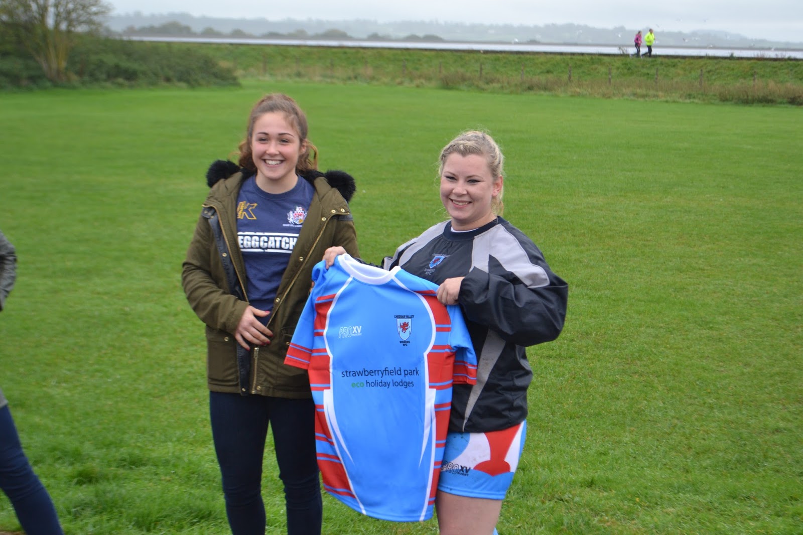 Bristol Ladies Rugby: Cheddar Rugby - Shirt Presentations