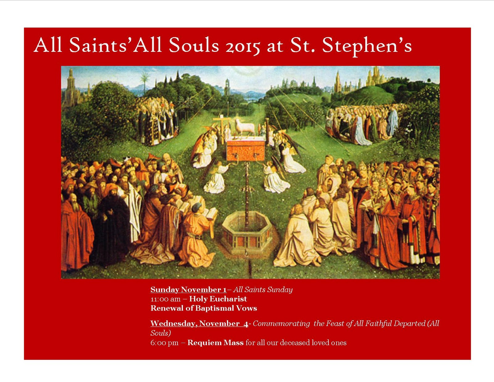 St. Stephen's Episcopal Church: All Saints/All Souls