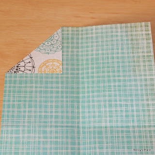 Beccy's Place: Tutorial - Diagonal Double Pocket Card