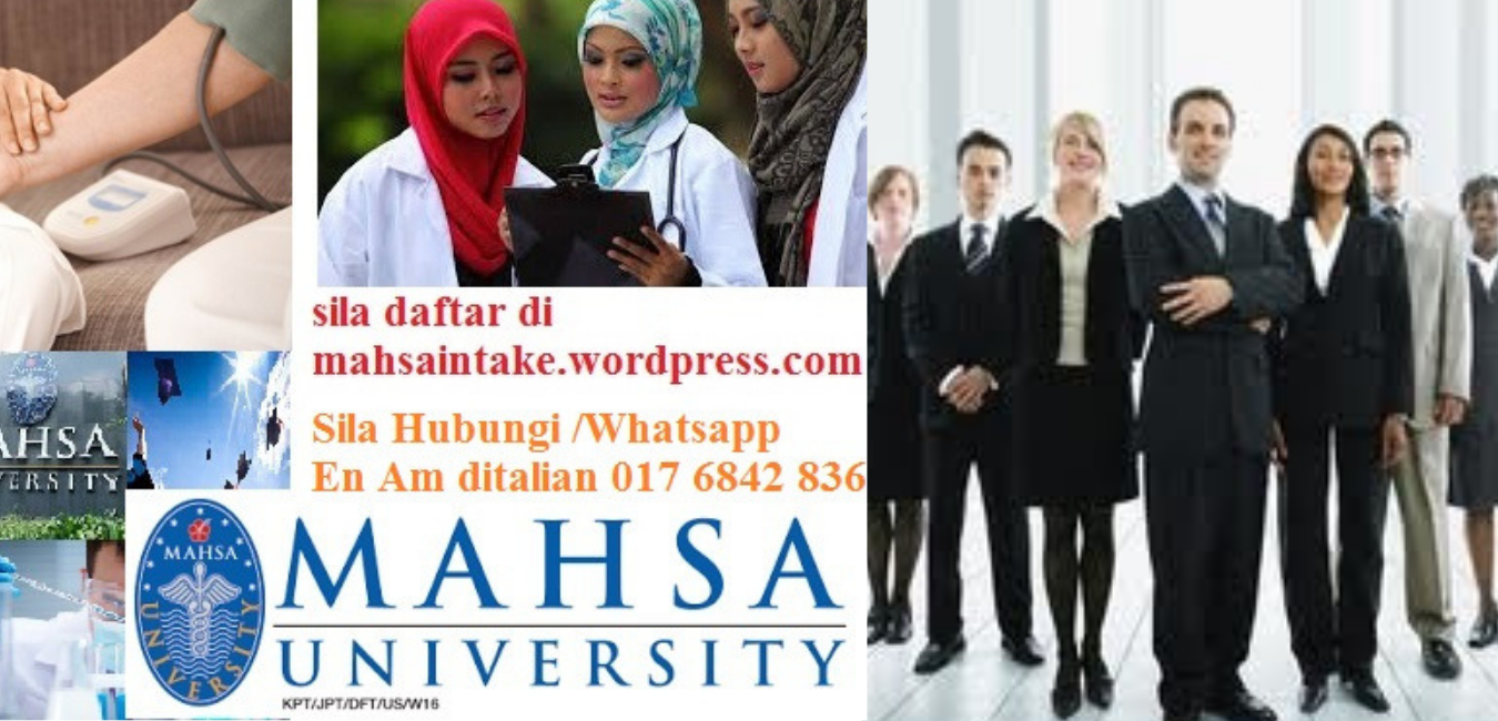PELUANG PERTAMA BAGI SAMBUNG DIPLOMA DAN IJAZAH SEBELUM UPU DIBUKA DI MAHSA UNIVERSITY MOHON ...