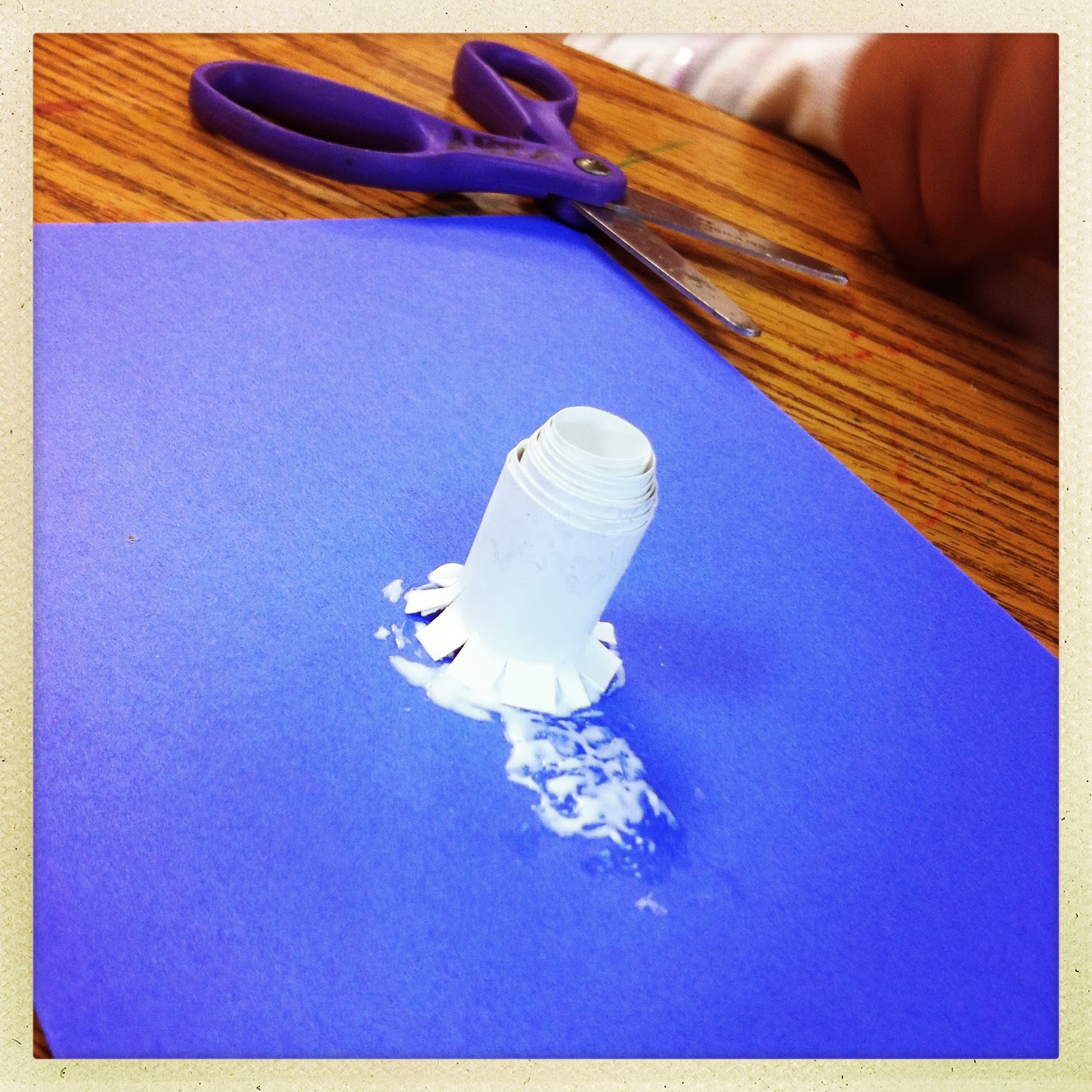 ChumleyScobey Art Room: Paper Cylinder Sculpture